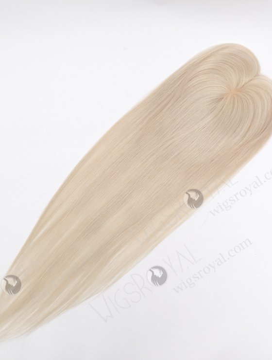 Top Quality White Color Human Hair Toppers - Wigsroyal.com