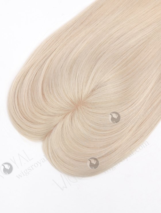 Top Quality White Color Human Hair Toppers - Wigsroyal.com