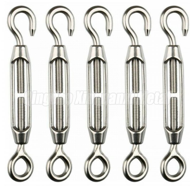 Stainless Steel Turnbuckle European Type, Hook & Eye