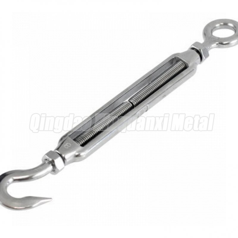 Stainless Steel Turnbuckle European Type, Hook & Eye