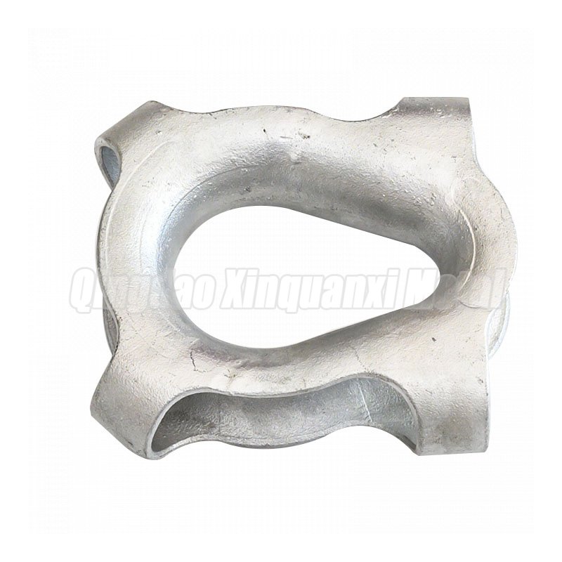 SEMI ENCLOSED THIMBLES_Synthetic Rope Thimble_Hot Dip Galvanized Semi ...