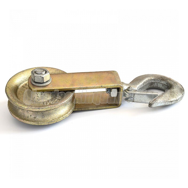 Snatch Block With Hookself-locking For Manila Rope XQX050