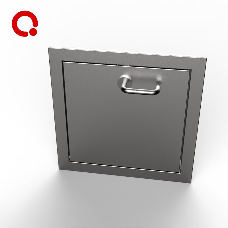 QDCE Secure Trash Chute Door for Safe and Easy Waste Access