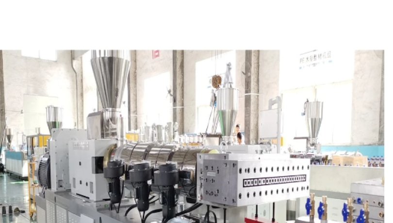 WPC Machine 600-1100mm PVC WPC Panel Board Machine / Wood Plastic ...