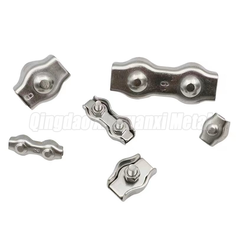 Double Wire Rope Clip_Galvanised double wire rope clips_Galvanised wire ...