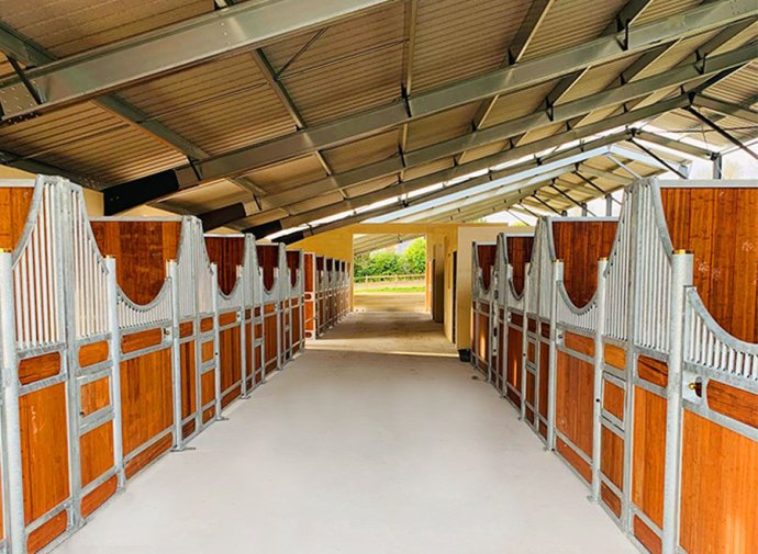 modular horse stalls