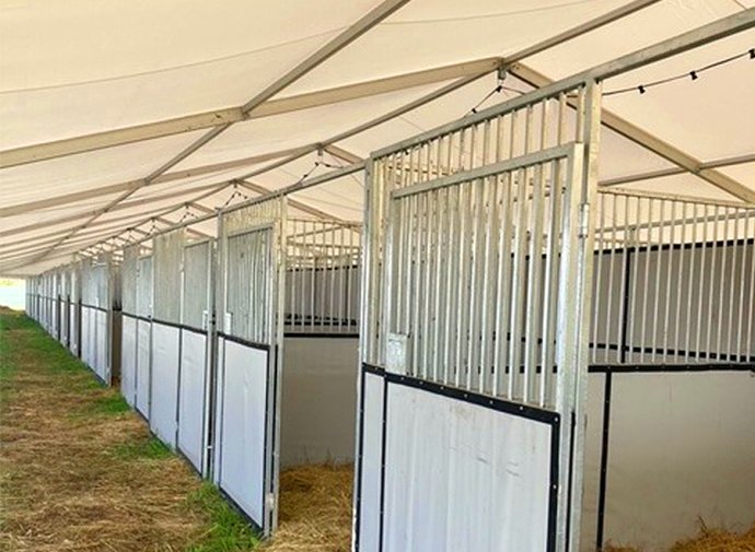Portable Horse Barns SHE123