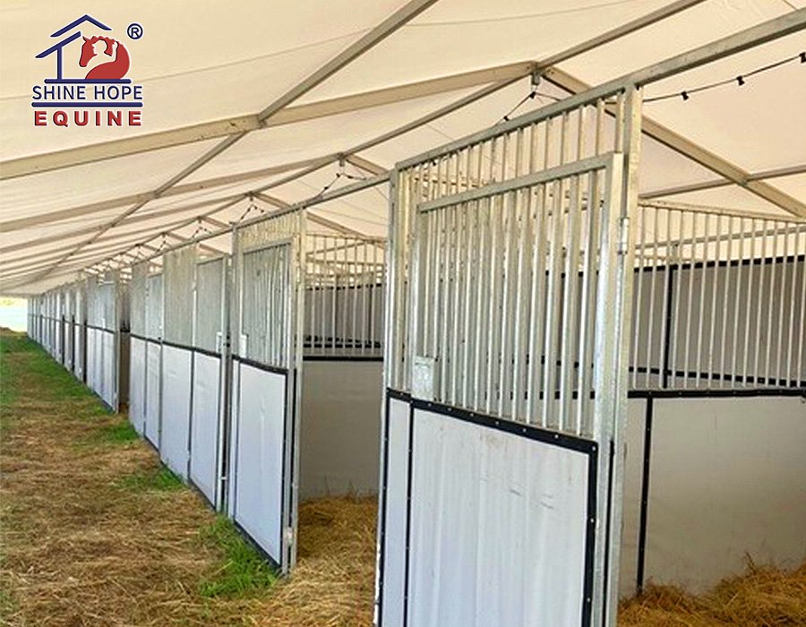 Portable Horse Barns SHE123