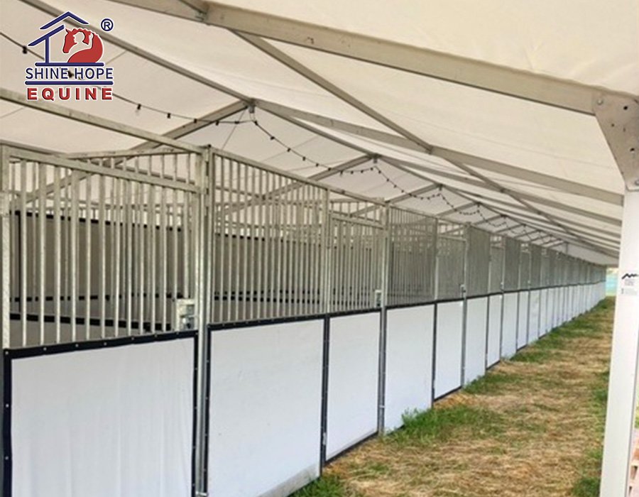 Portable Horse Barns SHE123