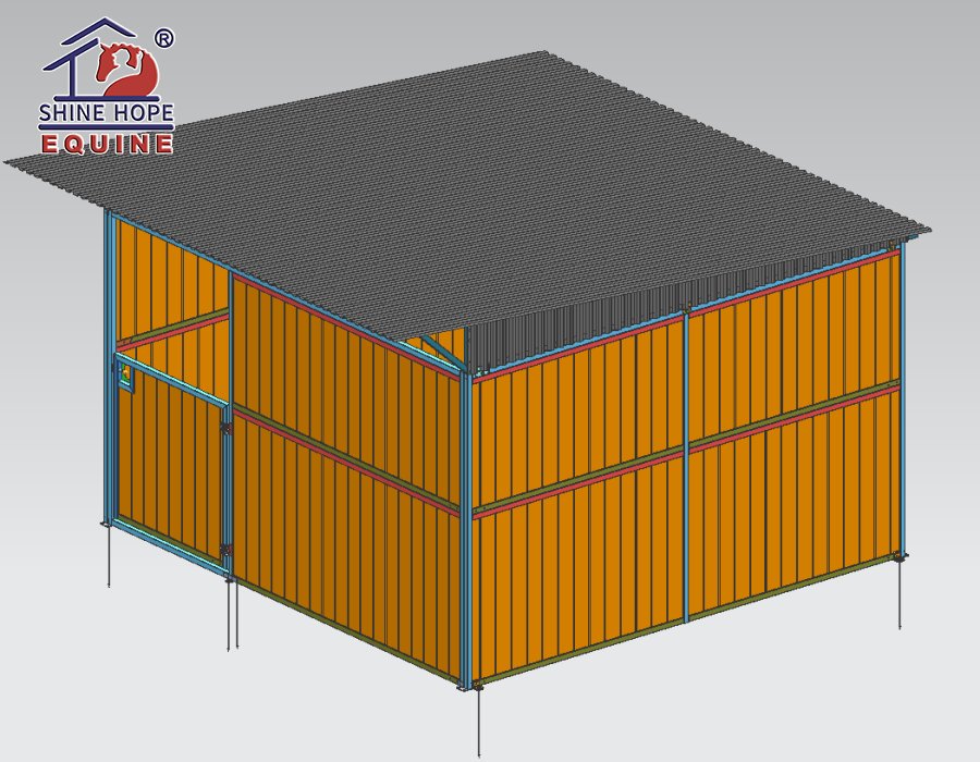 equine shelter portable horse stalls
