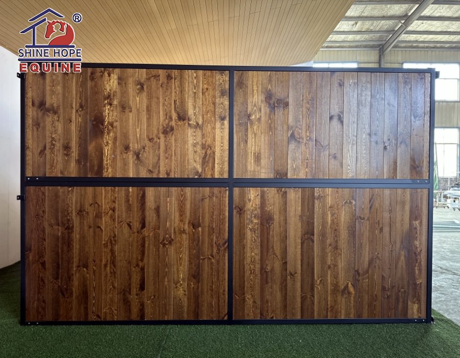 Solid partitions horse stall dividers for sale